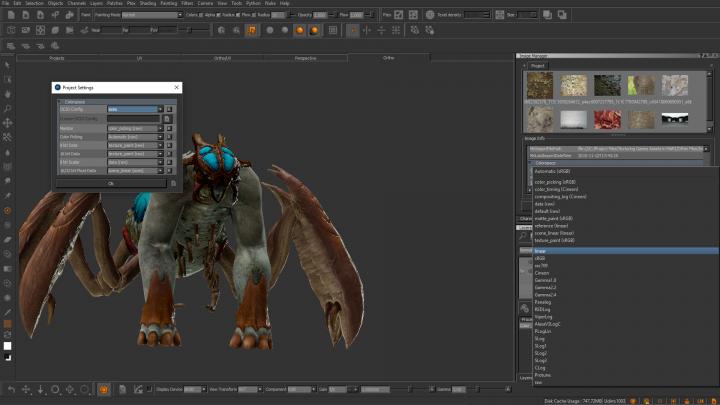 Mari Features | 3D Texture Painting | Foundry