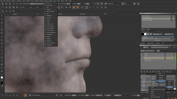Mari Features | 3D Texture Painting | Foundry